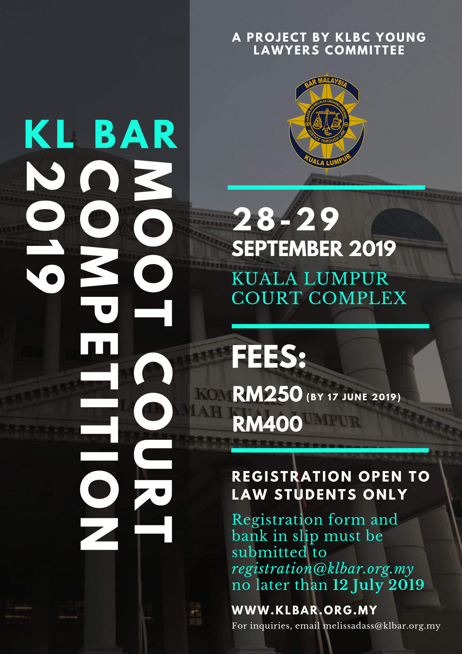 Moot Court Competition 2019 - KL BAR